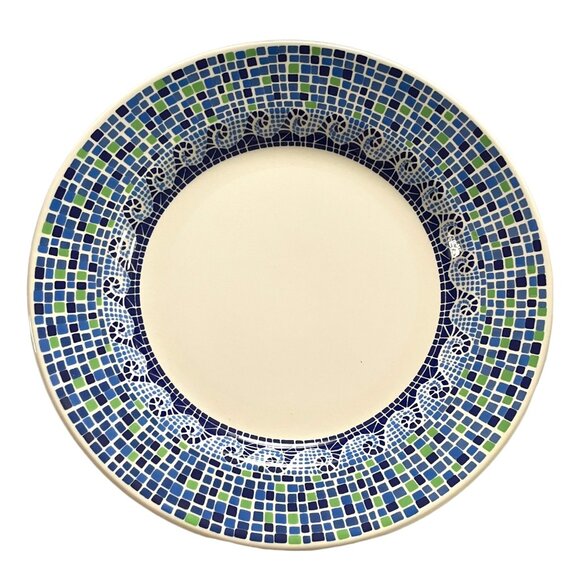 Pier 1 | Dining | 4 Pier Imports Summerlin Dinner Plates Blue White ...